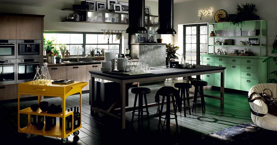 Diesel Living: Kitchens in partnership with Scavolini | Diesel Online Store