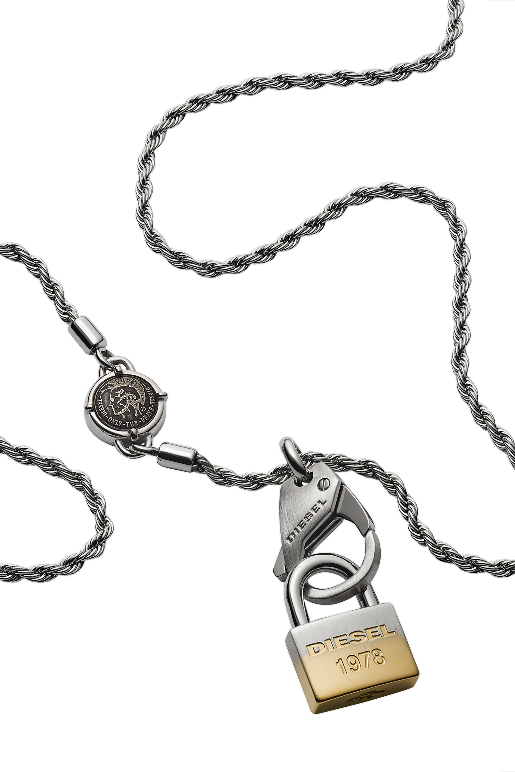 Men's Necklaces: Stainless Steel, Cross Pendant | Diesel®